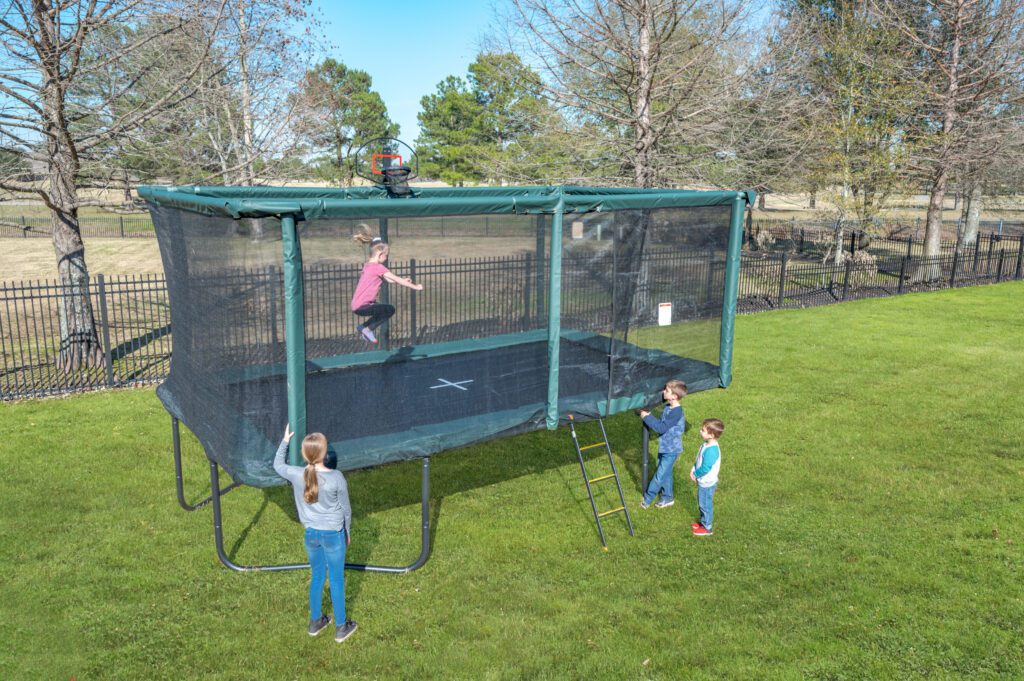 Zero Gravity 10 X 17 Rectangle Trampoline | Beyond Backyards